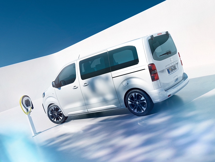 Wunderschne Opel Zafira E Life Ebenbild